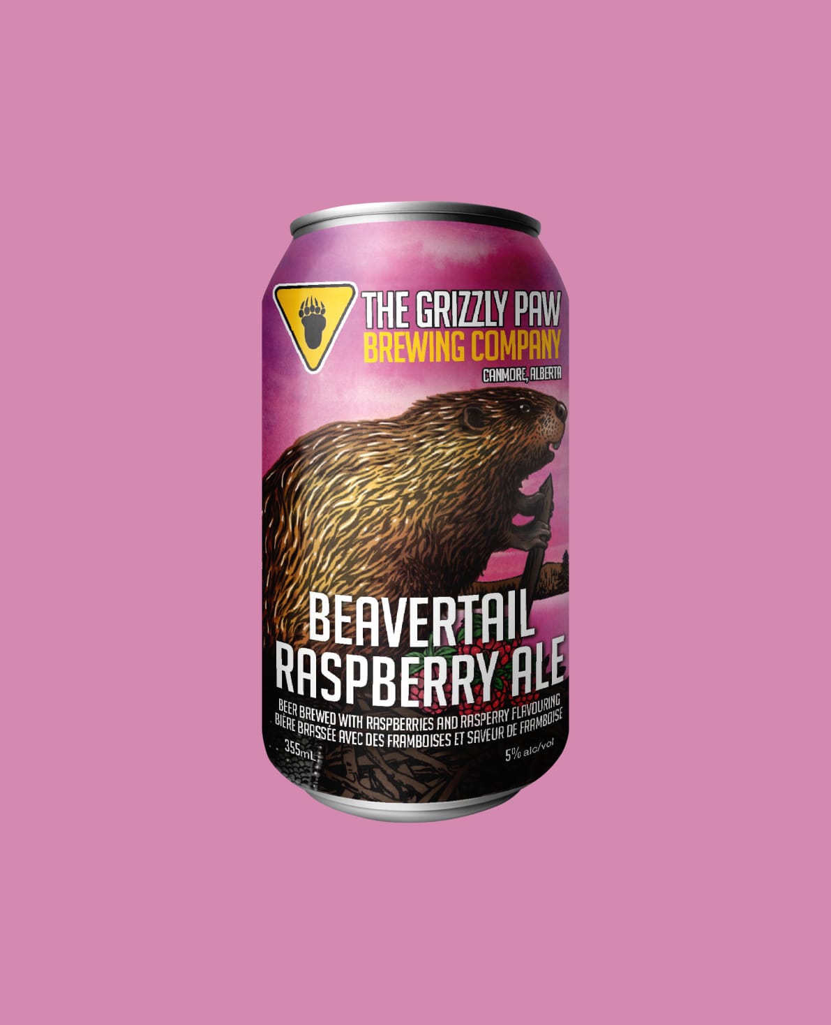 Beavertail Raspberry Ale (6 x 355ml Cans)